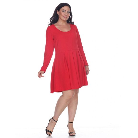 White Mark | Dresses | Nwt White Mark Womens Plus Size Jenara Fit N ...